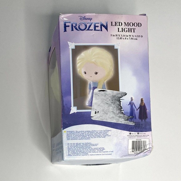 Disney | Toys | Frozen Elsa Led Mood Light Vinyl Figure Disney ...
